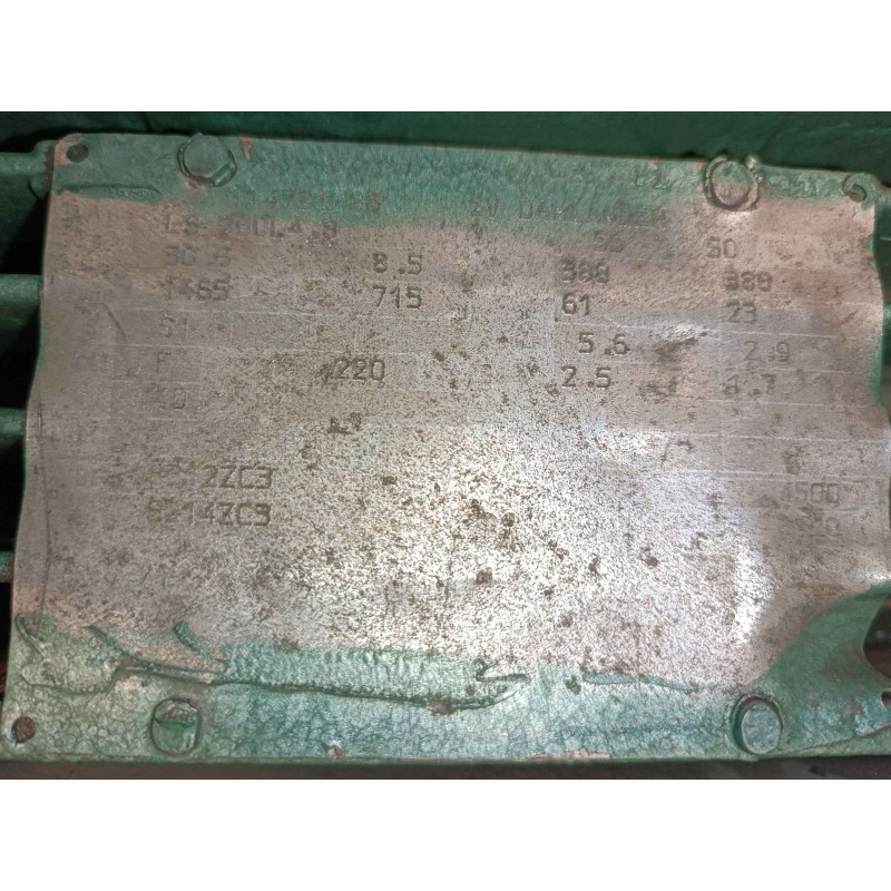 Moteur occasion Leroy Somer 30 kW 1465 tr/min - MoteursElectriques.fr